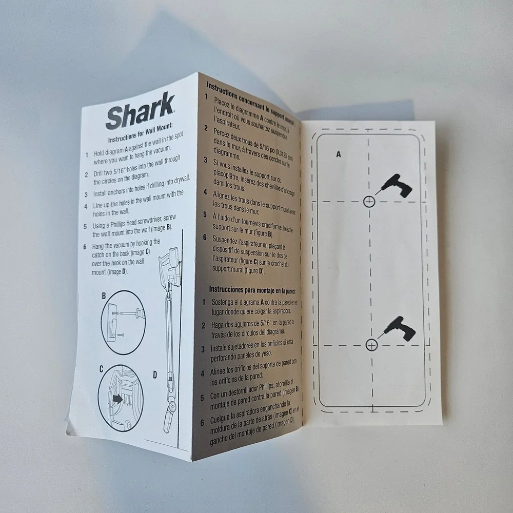 Shark | Other | Genuine Shark Vacuum Wall Mount Bracket Replacement ...